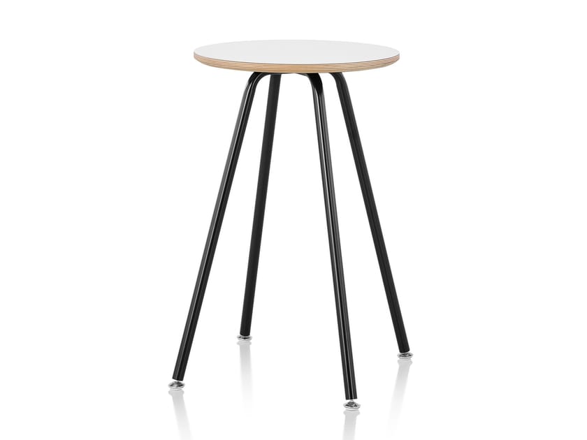 SWOOP Round wooden coffee table By Herman Miller | design Brian Kane