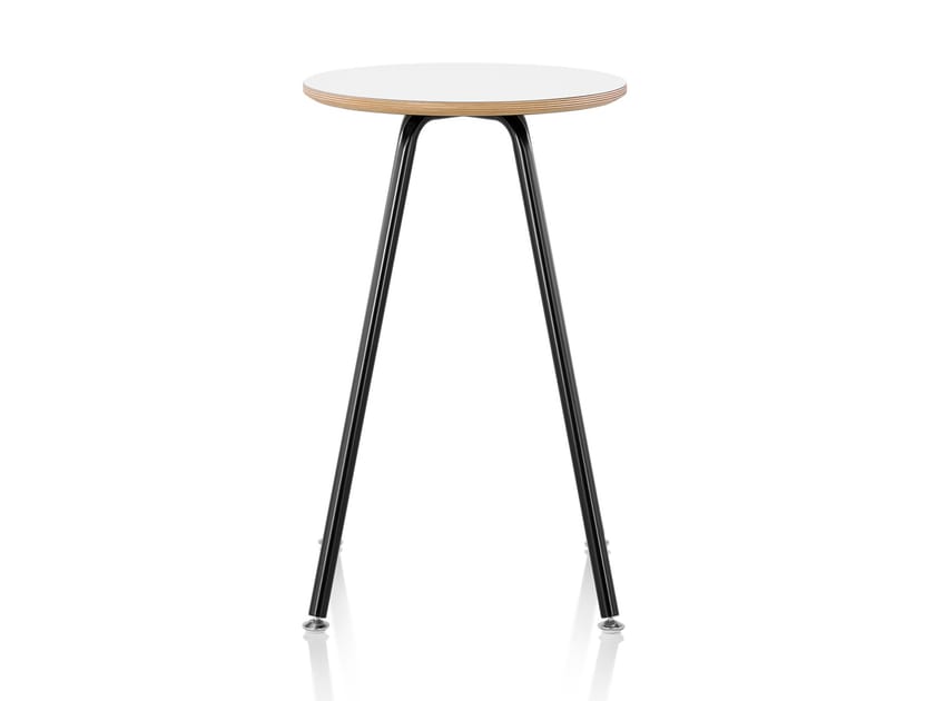 SWOOP Round wooden coffee table By Herman Miller | design Brian Kane