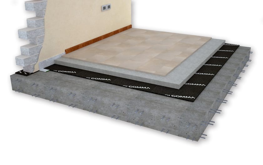 SYLPRO Panneau acoustique en caoutchouc By Isolgomma