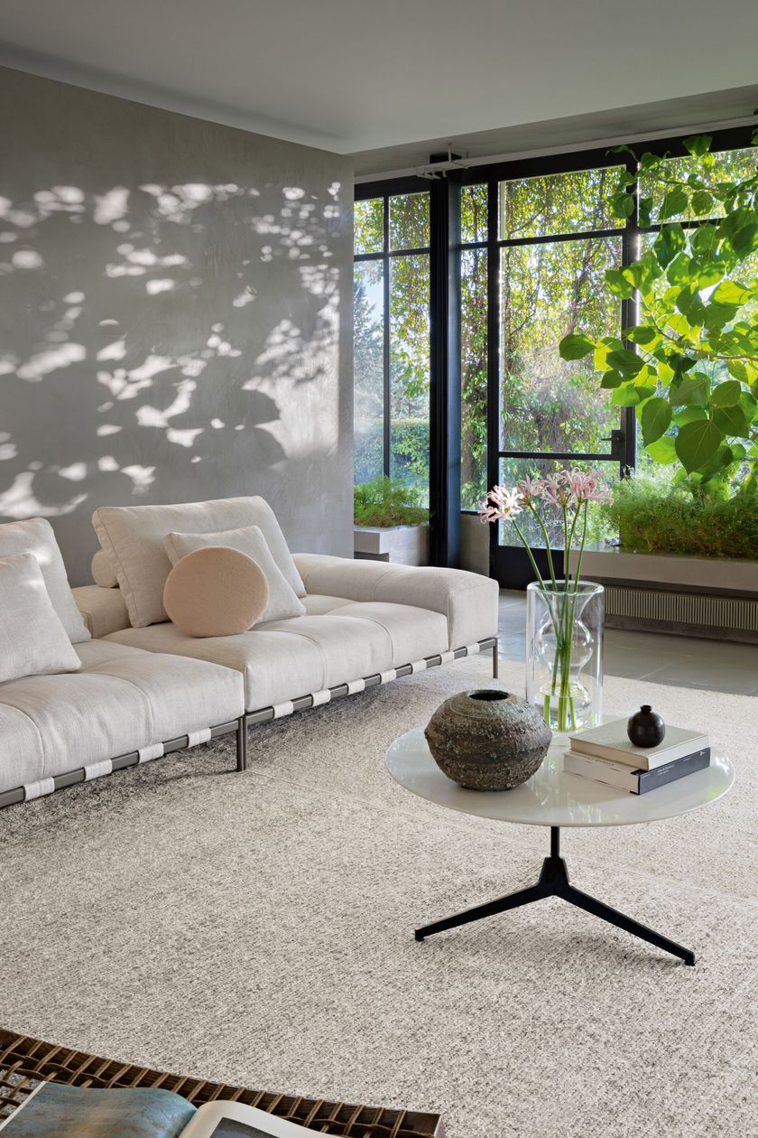 PIXEL LIGHT INDOOR Fabric sofa By Saba Italia | design Sergio Bicego