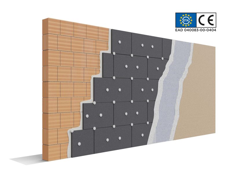WEBERTHERM FAMILY BLACK Exterior insulation system By Saint-Gobain - Weber