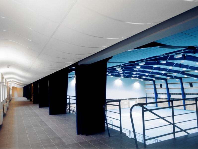 Ecophon FOCUS™ Acoustic glass wool ceiling panels By Saint-Gobain ECOPHON
