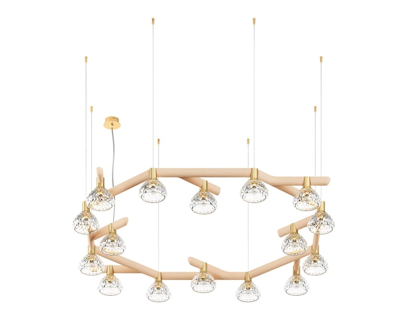 FOLIA Pendant lamp By Saint-Louis | design Noé Duchaufour-Lawrance