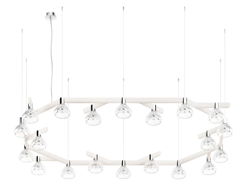 FOLIA Pendant lamp By Saint-Louis | design Noé Duchaufour-Lawrance