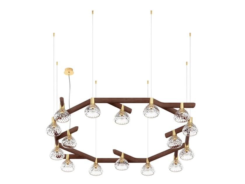 FOLIA Pendant lamp By Saint-Louis | design Noé Duchaufour-Lawrance