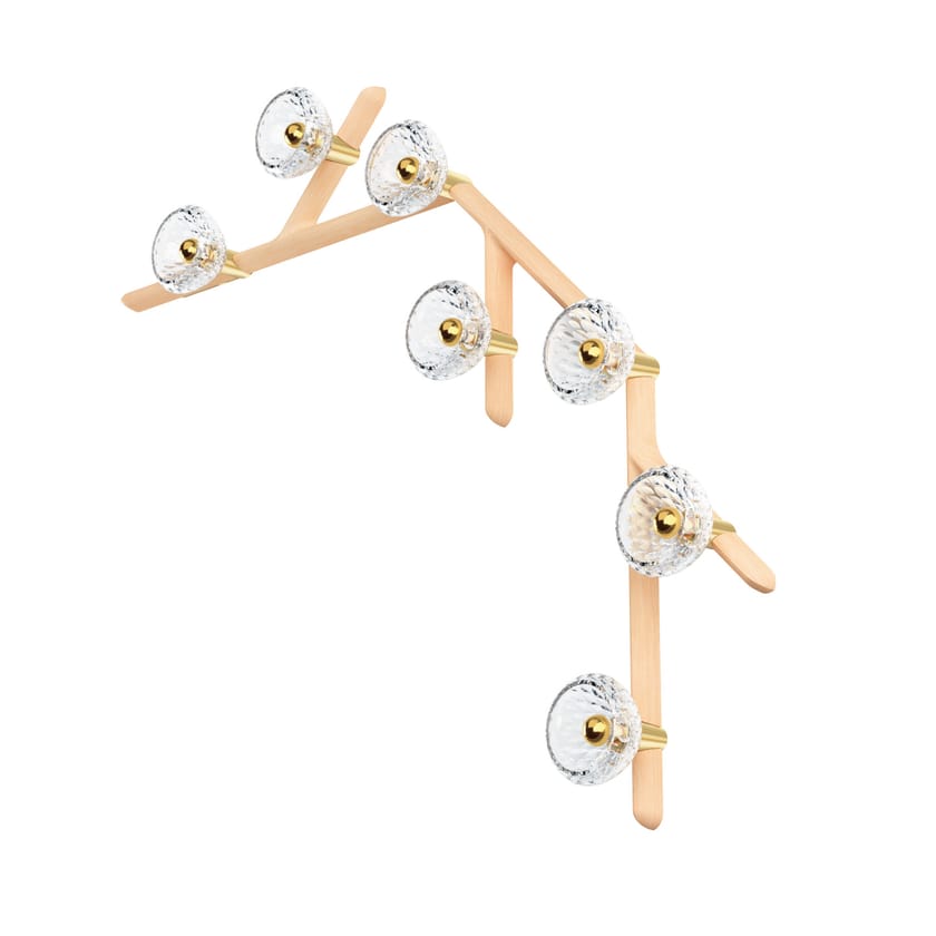 FOLIA Wall lamp By Saint-Louis | design Noé Duchaufour-Lawrance