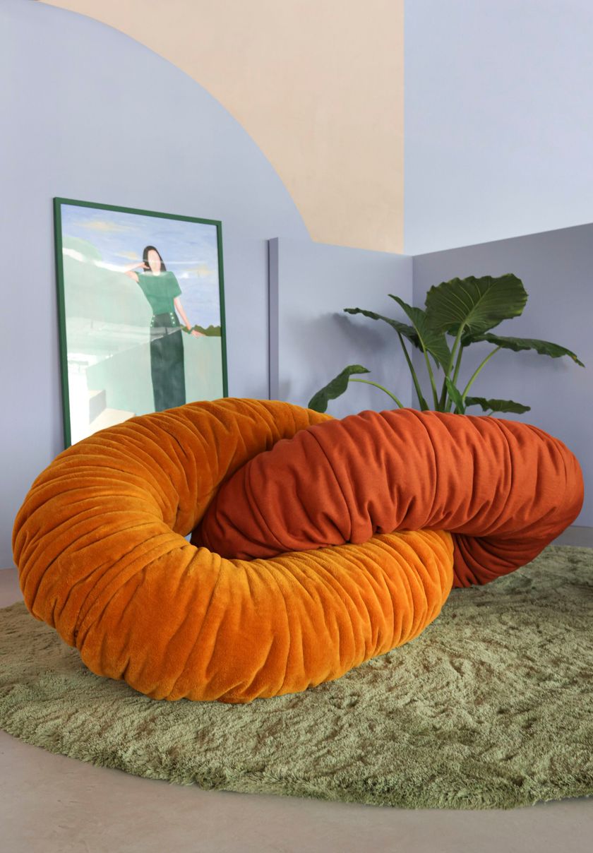 WRINKLED LINK Sofa By Sancal | design Raw Color