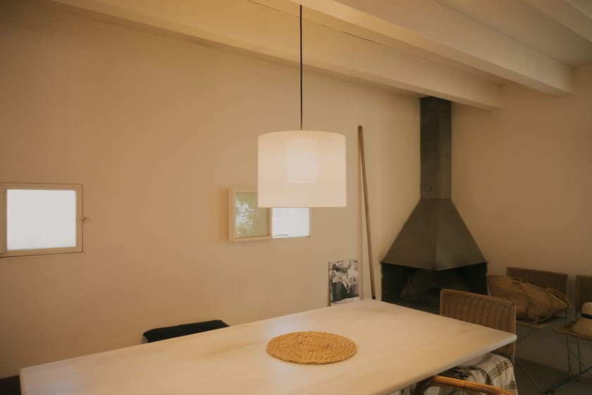 MOARÉ LIVIANA LED polyester pendant lamp By Santa & Cole | design ...