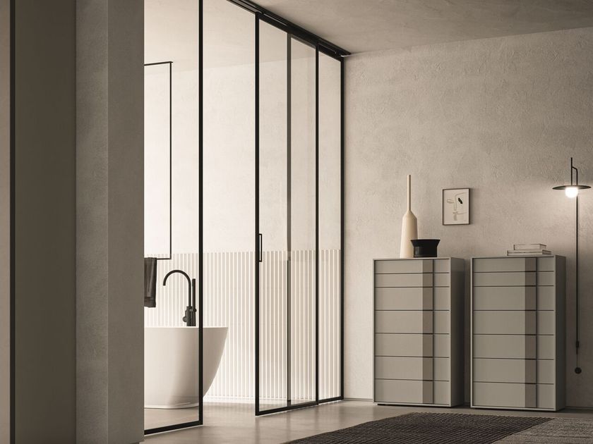 QUADRO 12 Chest of drawers By Santalucia Mobili