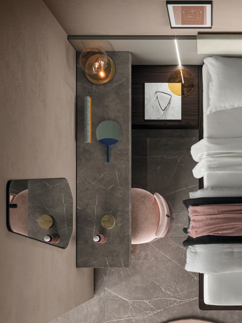 SCACCO Bed By Santalucia Mobili