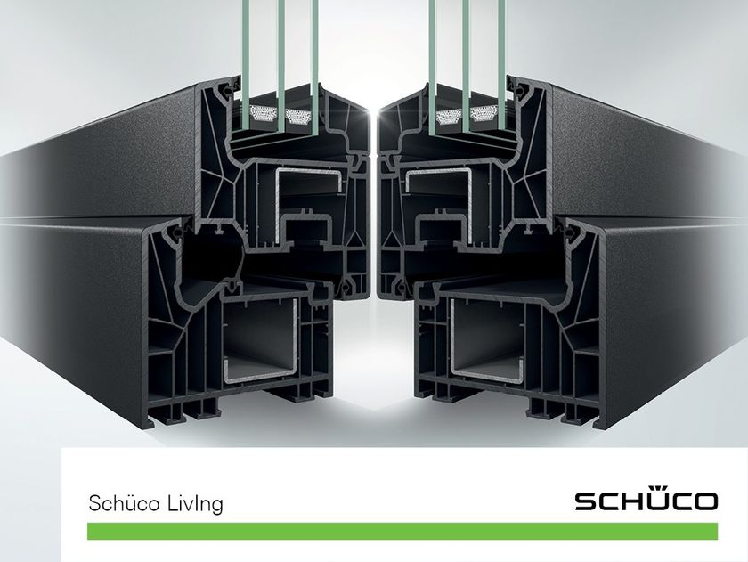 PVC window Schüco LivIng By Schüco PWS Italia