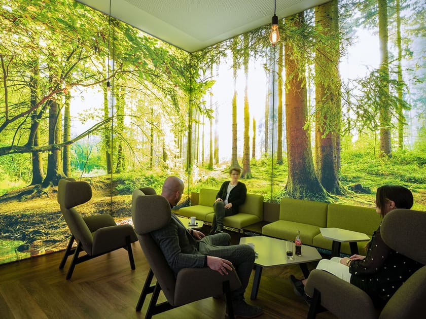 LED LIGHTBOXX AKUSTIK Acoustic wall panel By Schallsauger