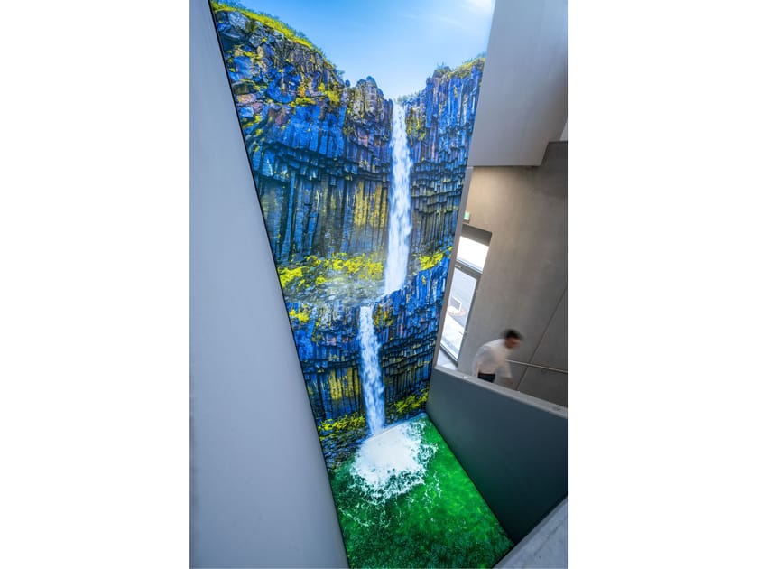 LED LIGHTBOXX AKUSTIK Acoustic wall panel By Schallsauger