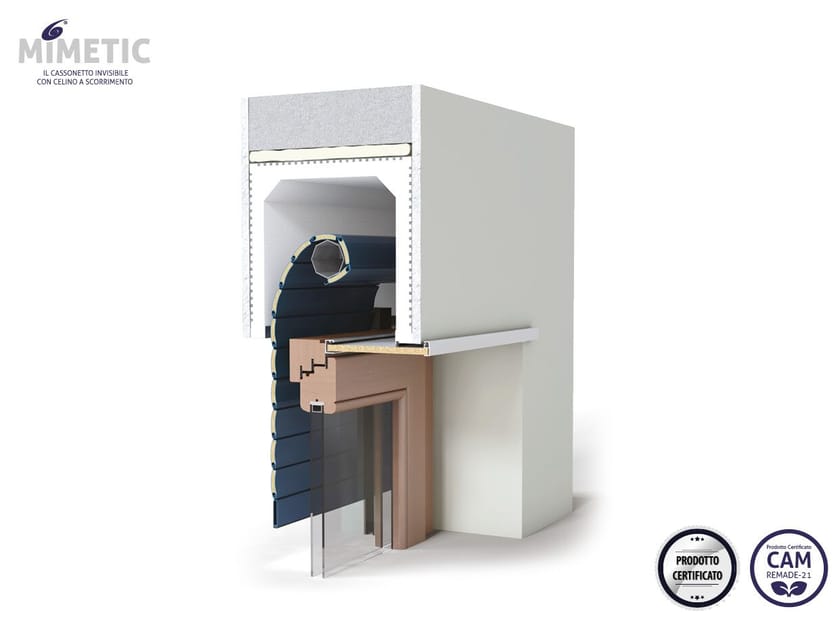 MIMETIC Box for roller shutter By Sei System