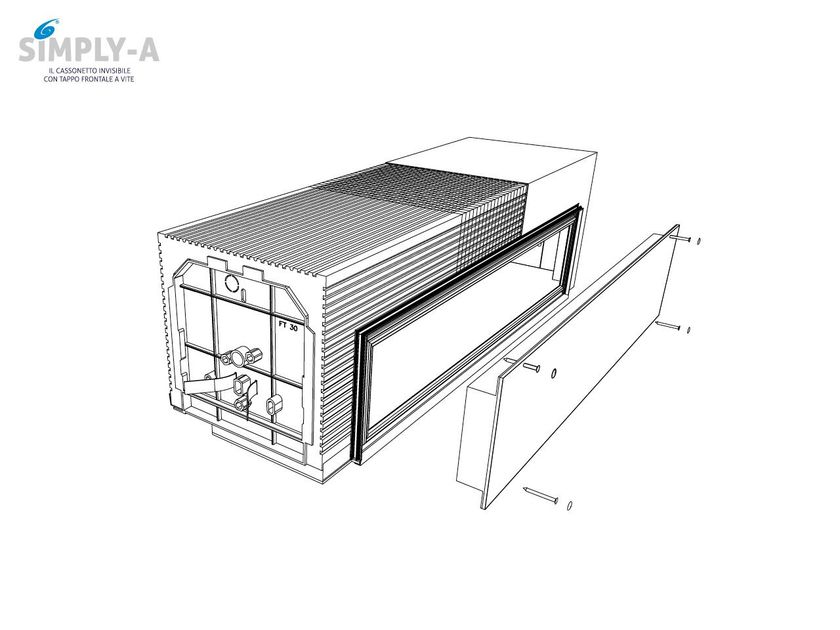 SIMPLY A Caisson pour volet roulant By Sei System