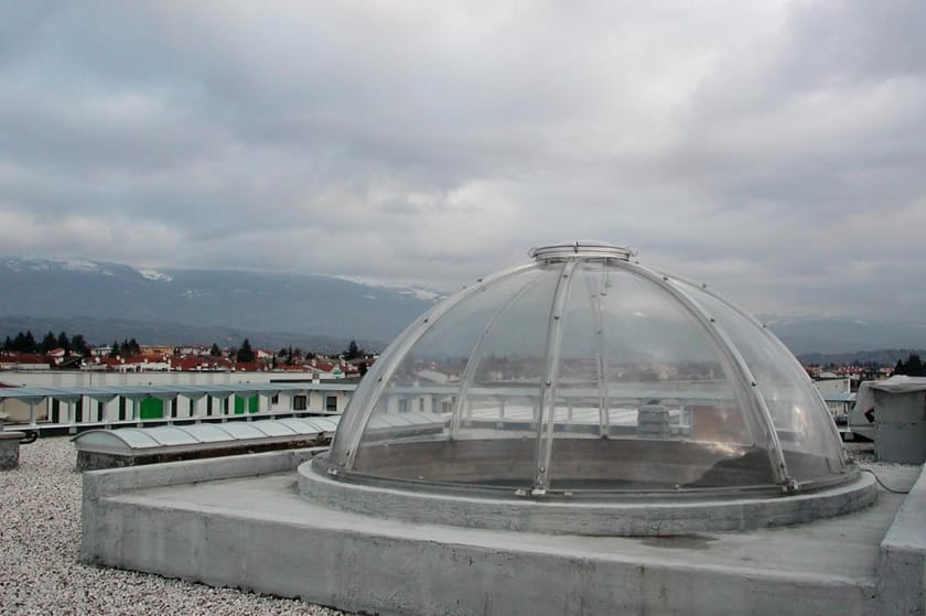 Self-supporting modular Domes Dome rooflight By CAODURO
