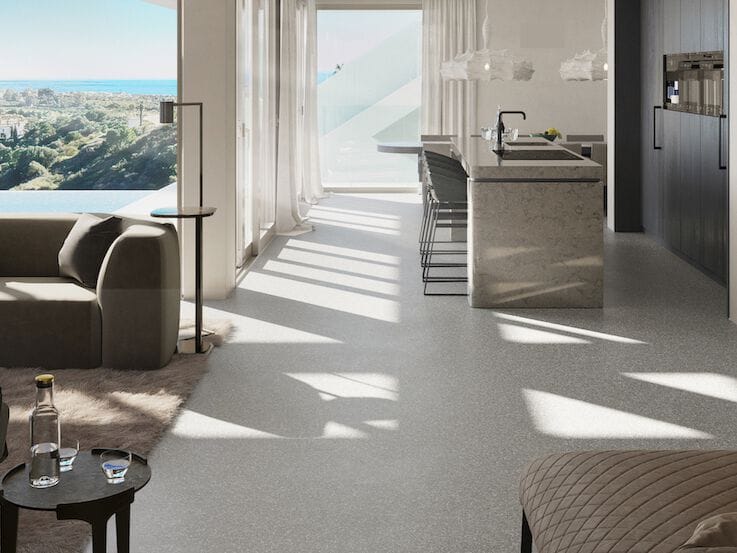 SUPERQUARTZ Continuous flooring By Senso