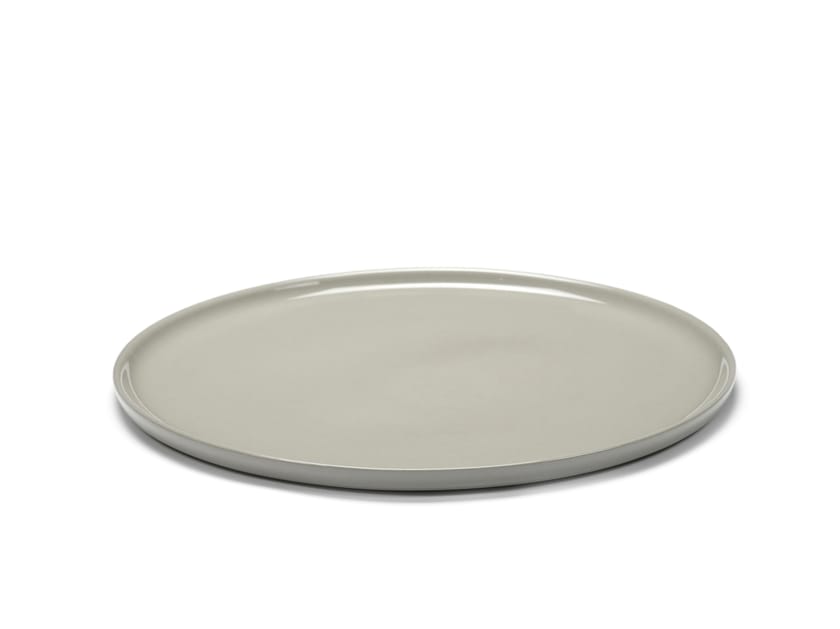 CENA LOW STARTER PLATE Porcelain dinner plate By Serax
