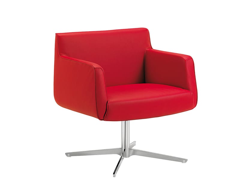 ADA 4 PLUS Swivel easy chair with armrests By Sesta | design Activa ...