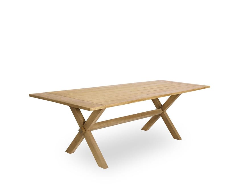 COLONIAL Rectangular teak table By Sika Design