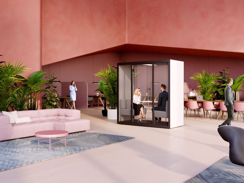 CHATBOX DUO Acoustic office pod By Silen