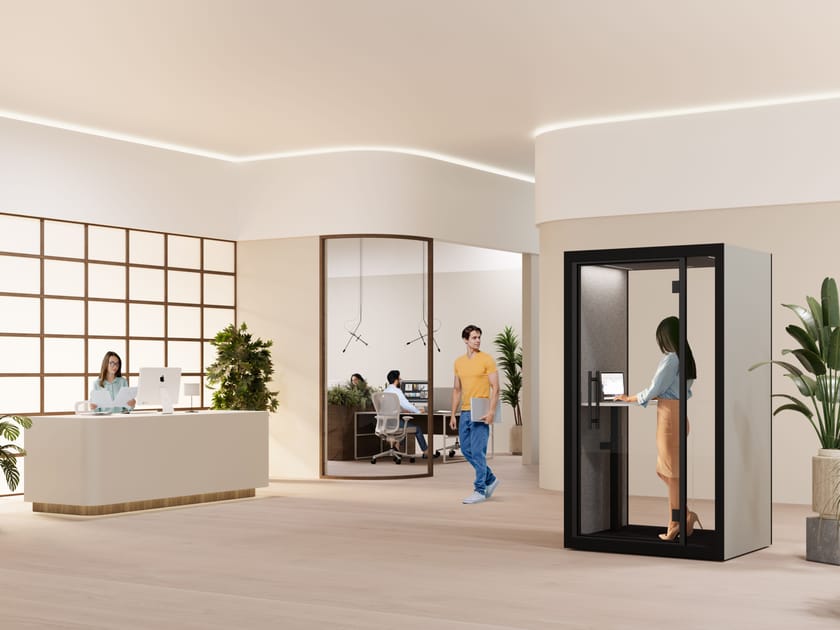 CHATBOX SOLO Acoustic office pod By Silen