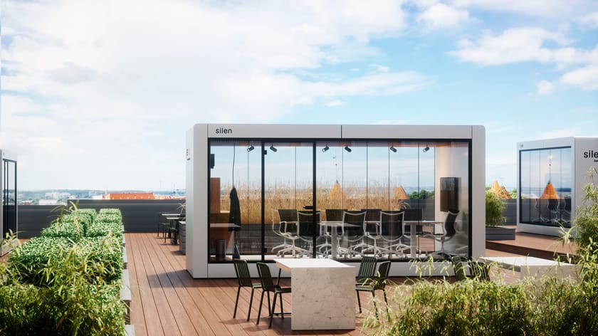 SILEN OUTDOOR Office booth By Silen