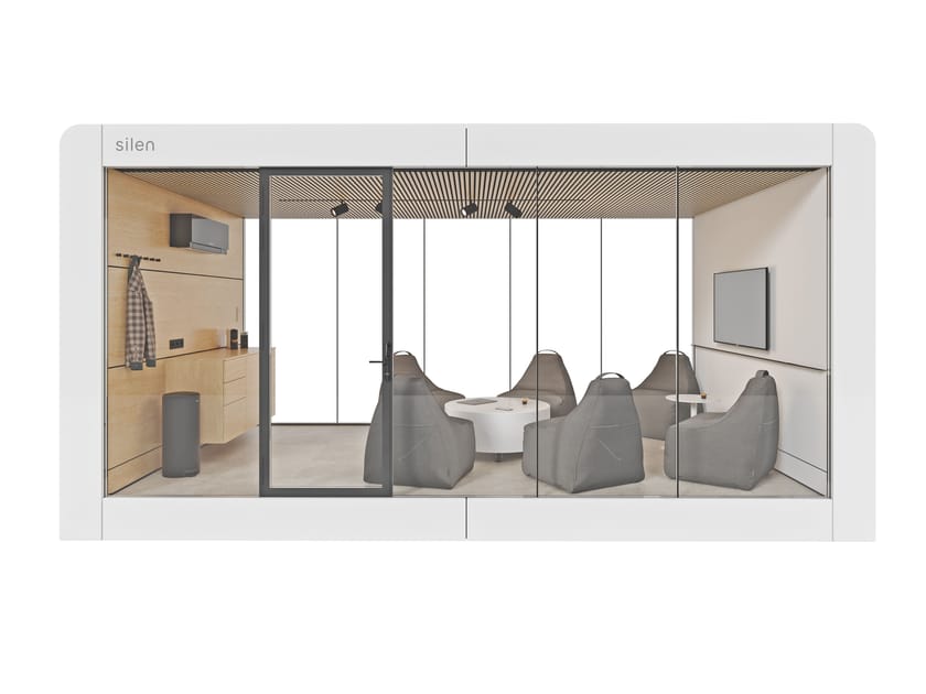 SILEN OUTDOOR Office booth By Silen