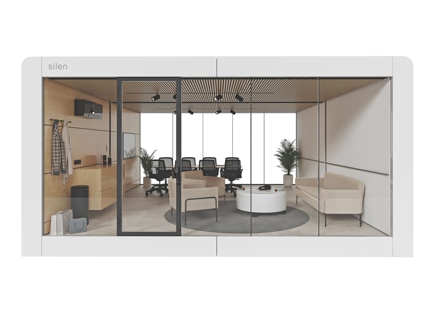 SILEN OUTDOOR Office booth By Silen