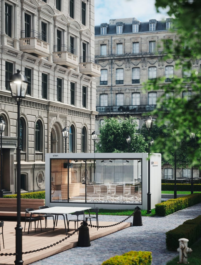 SILEN OUTDOOR Office booth By Silen