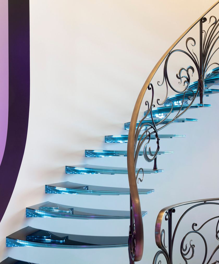 SKY SCREW Open staircase By Siller Treppen