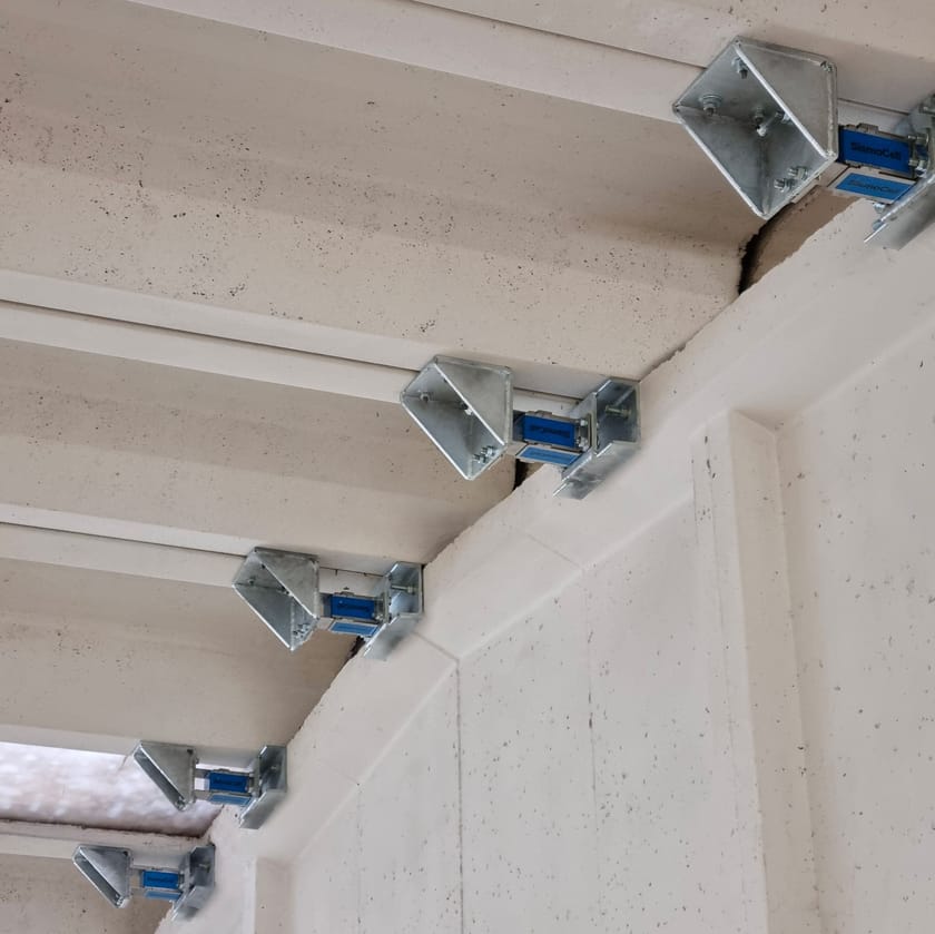 SISMOCELL BOX - B Anti-seismic device By Sismocell