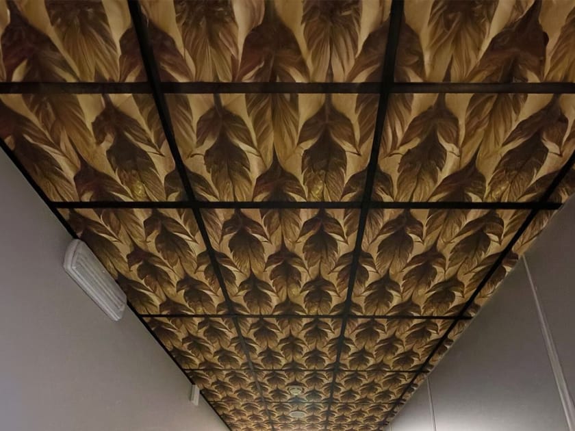 PATTERN LEAVES Ceiling panels By Sky-Tile®