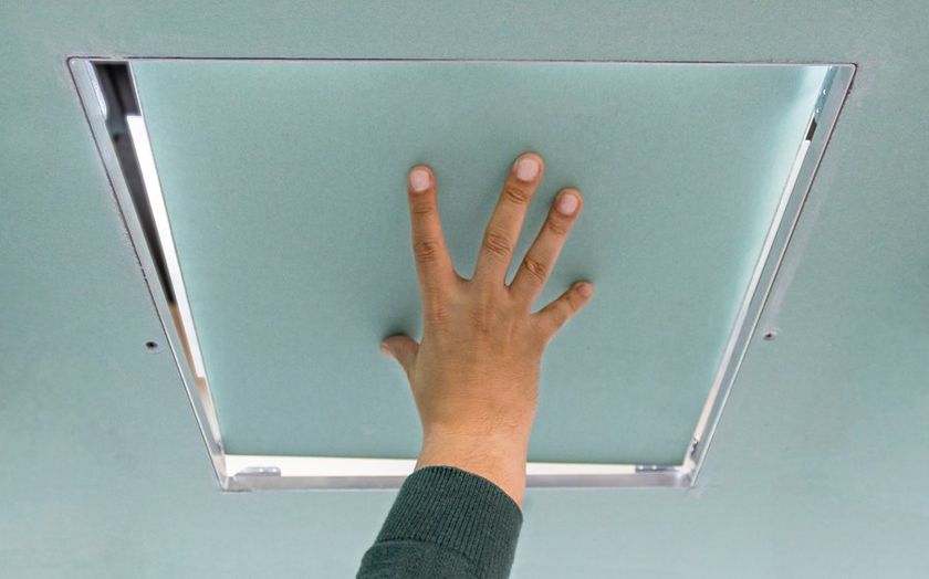 Alçapão de inspecção para tecto falso “Slab” Access Panels By EUROFIRST