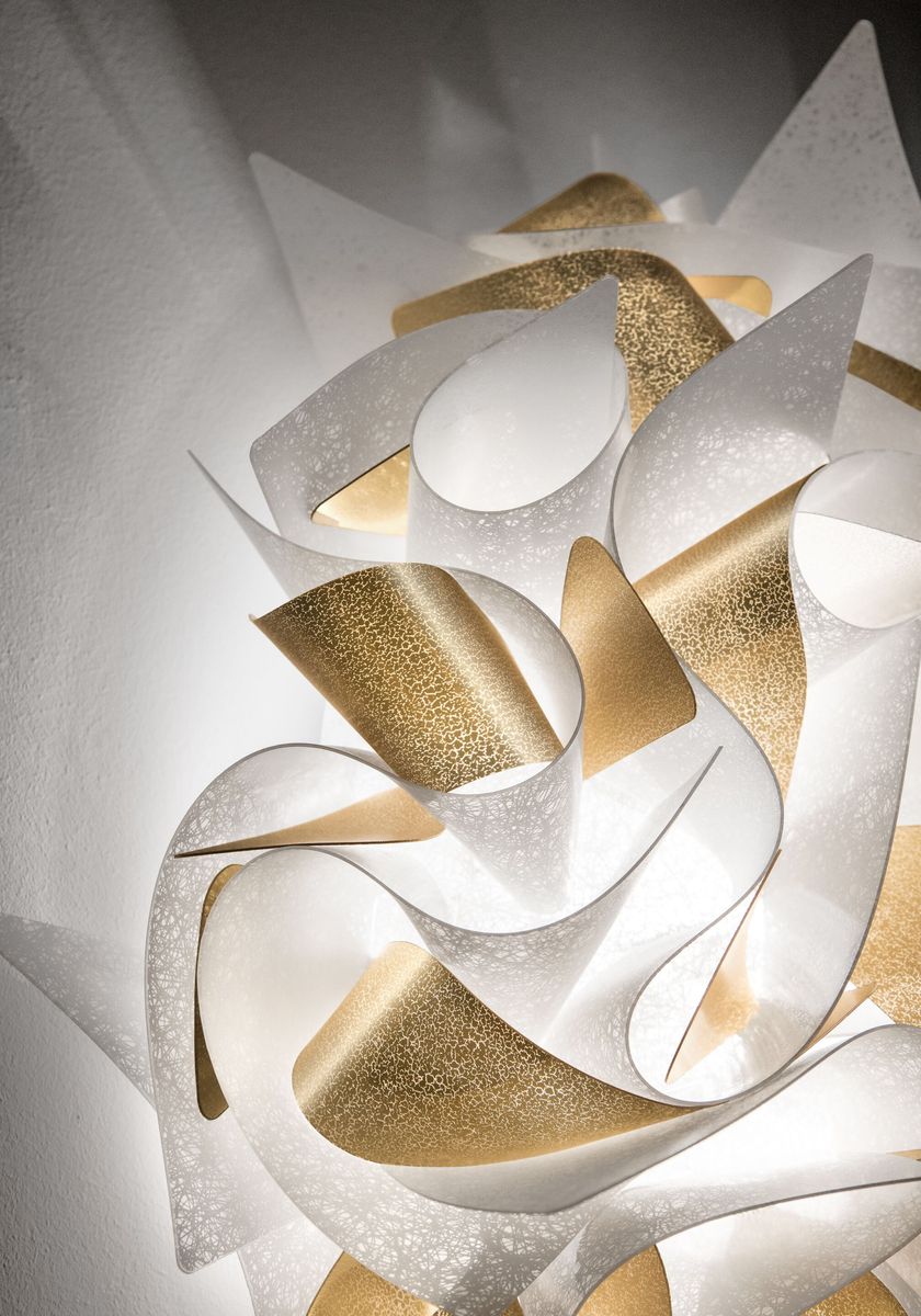 VELI AUREA Opalflex® ceiling lamp / wall lamp By Slamp | design Adriano ...