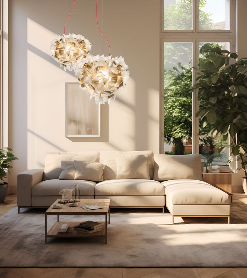 VELI AUREA Luminária pendente By Slamp | design Adriano Rachele