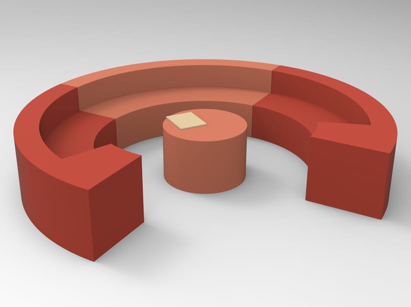 OSAKA | Modular bench Osaka Collection By SDC LAB_Quinze & Milan