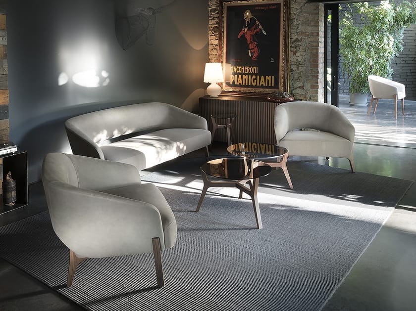 LIBRA 3 seater fabric sofa By Tonon | design Matteo Nunziati