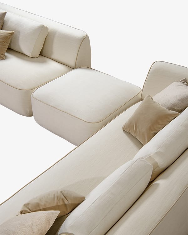 DUNA Corner fabric sofa By Softhouse