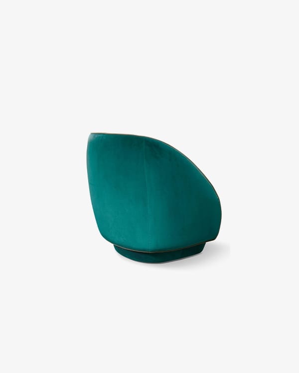 LUNA Swivel fabric easy chair By Softhouse
