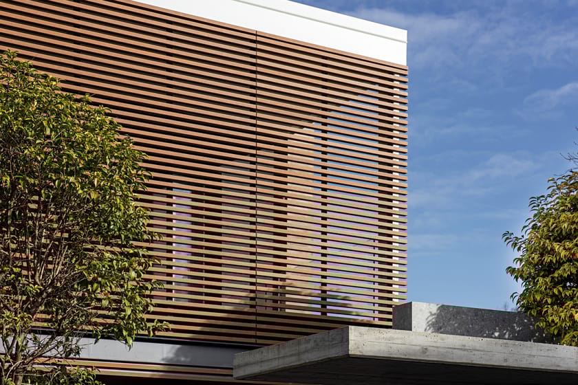 Solar shading Wooden solar shading By Déco