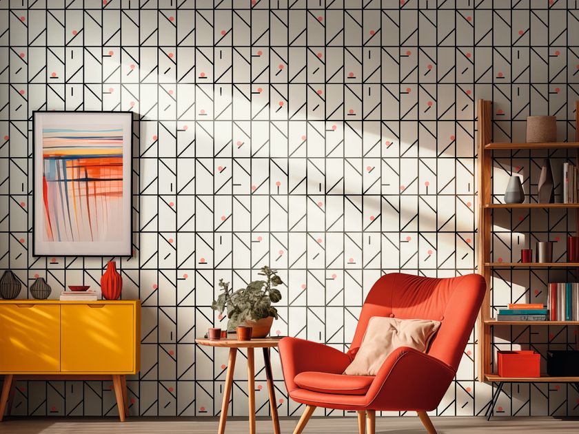 BALANCE LINES Wallpaper By Spaghetti Wall