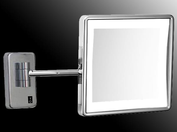 SPEKKIO 103 Square wall-mounted shaving mirror By Spekkio