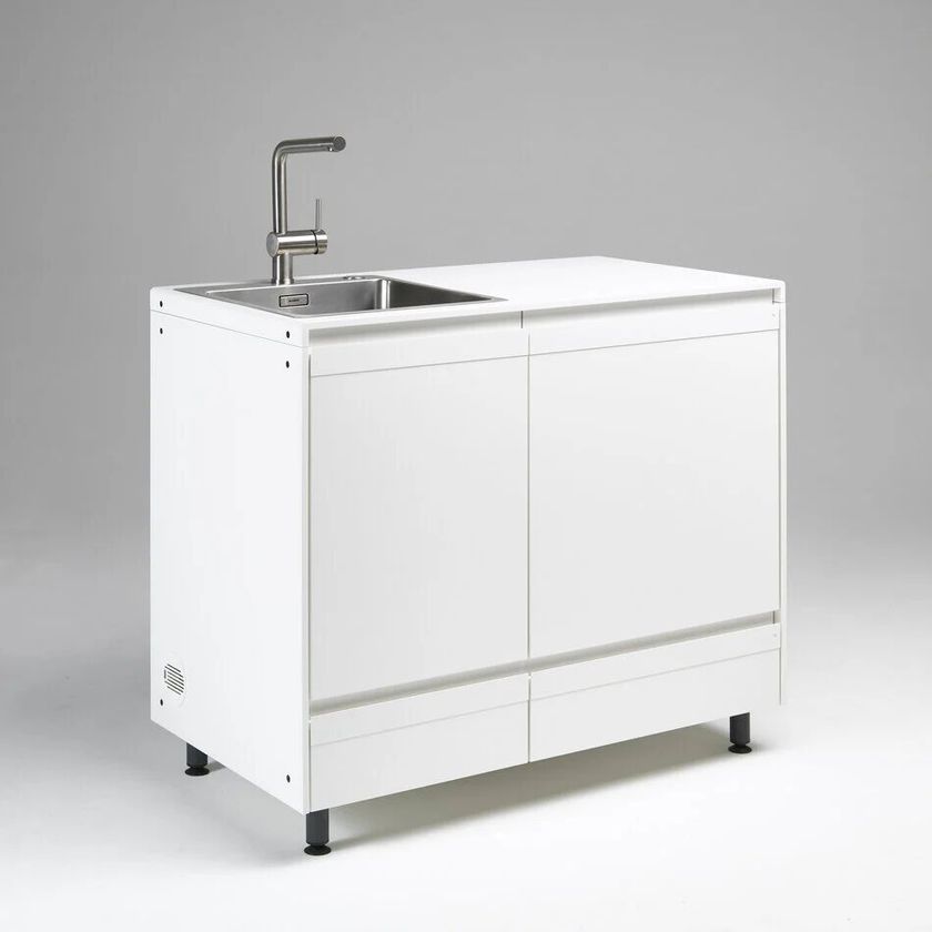 MODULAR SET #3.2 Cuisine linéaire intégrée By Stadtnomaden