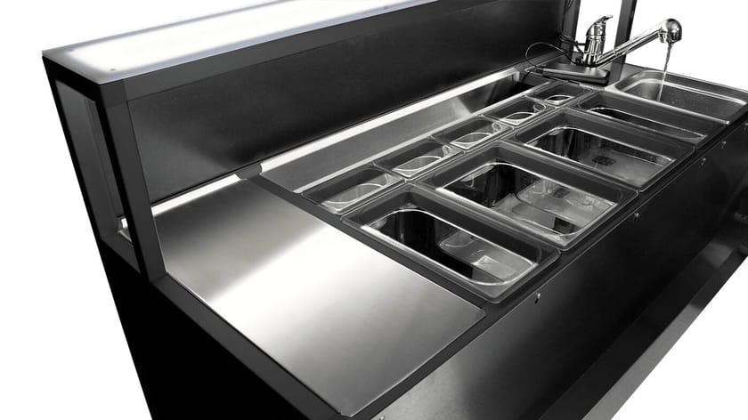 TITANO 150 Bar counter By Station Deus®