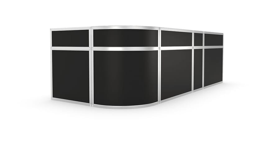 "L" SET-UP BAR Bar counter By Station Deus®