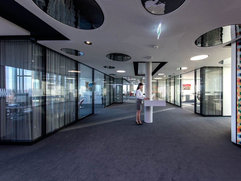 SYSTEM 2300 Parede móvel By Strähle Raum-Systeme