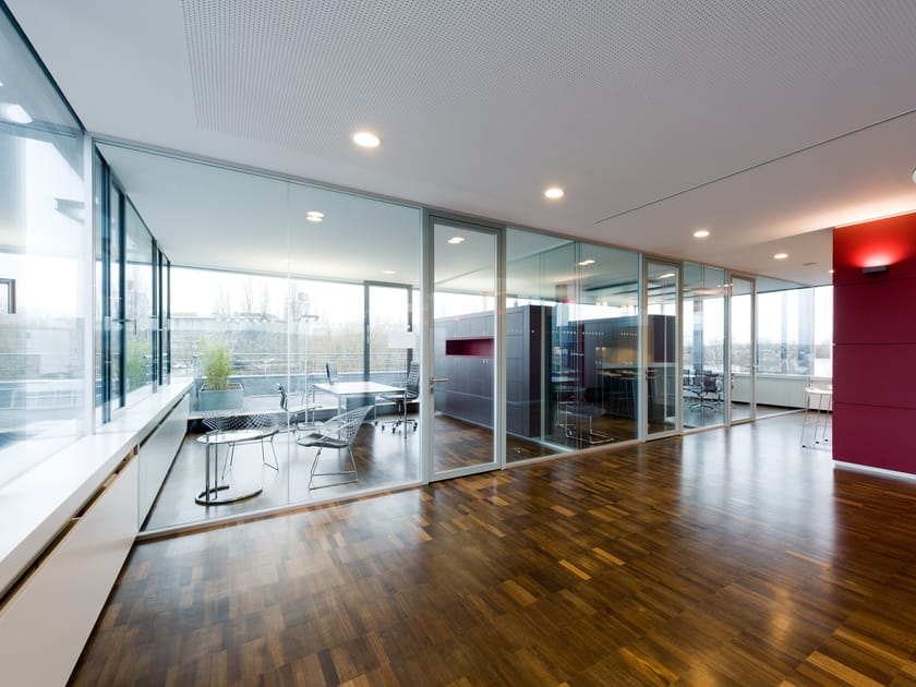 SYSTEM 3500 Mampara divisoria By Strähle Raum-Systeme