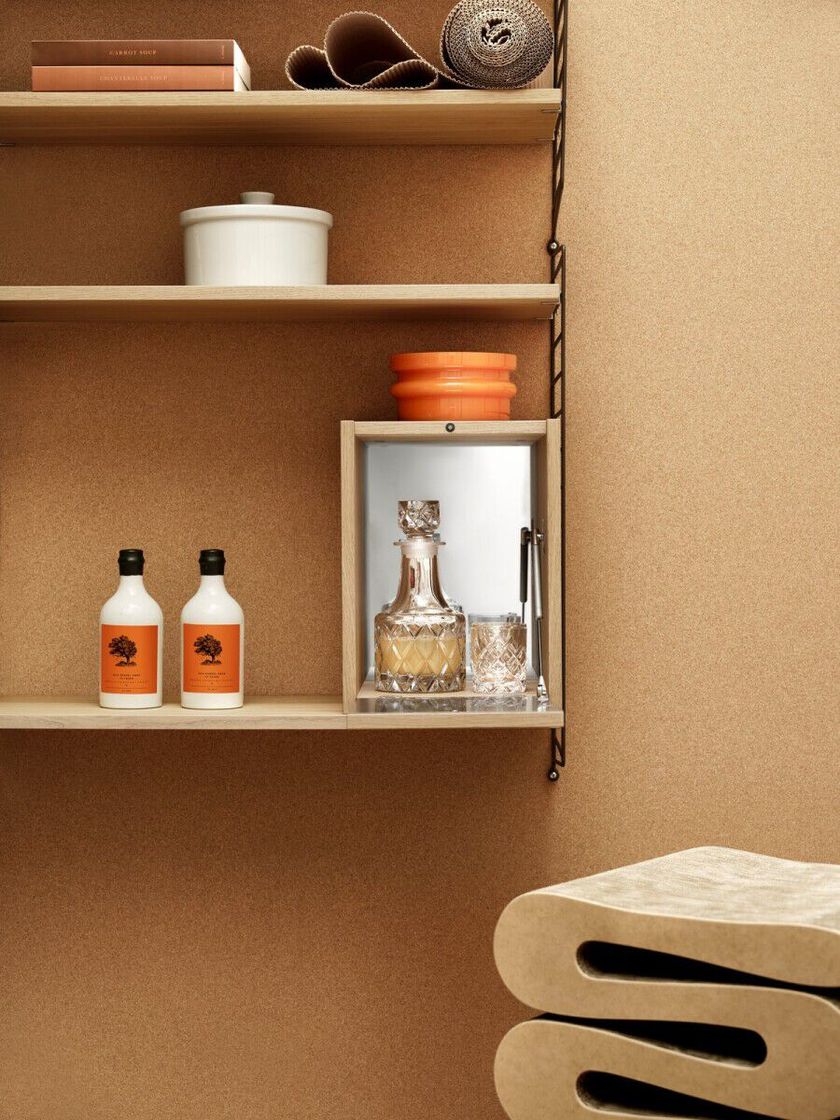 STRING® SYSTEM TINY Wall cabinet By String Furniture
