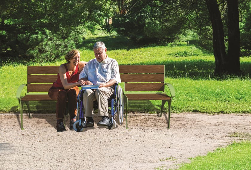 CONCEPT WOOD INCLUSIVA Bench By Studio Città